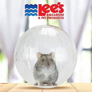 Lee's Kritter Krawler Jumbo Exercise Ball, 10-Inch, Clear, All Breed Sizes