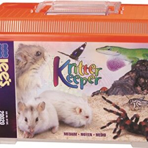 Lee's Kritter Keeper, Medium Rectangle w/Lid, Label, Colors may vary