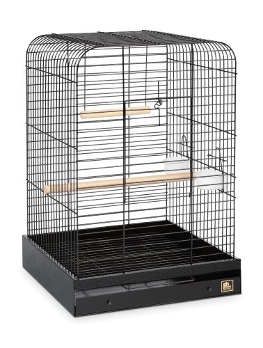 Prevue Pet Products 125BL Parrot Cage, Black, 1"