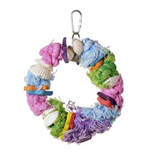 Prevue Hendryx Cal Sea Yums Dollar Bird Toy, 6 X 6.5 Inch