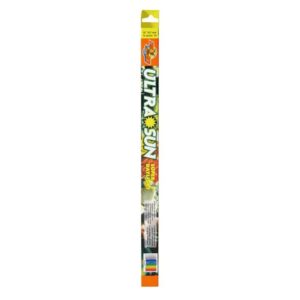 zoo med t-8 ultra sun super daylight fluorescent bulb, 18" l, 15 watts