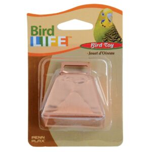 pen plax ba518 copper parrot bell, large