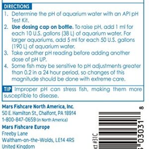 Aquarium Pharmaceuticals 31C pH Up Aquarium pH Adjuster, 4 oz.