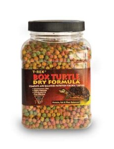 t-rex box turtle food - dry formula 16 oz