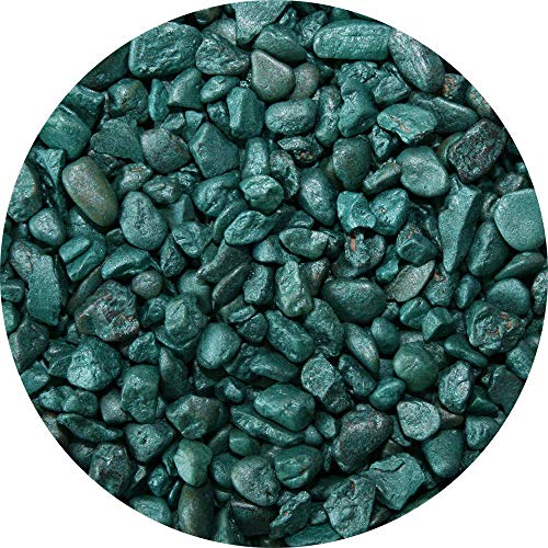 Spectrastone Special Green Aquarium Gravel for Freshwater Aquariums, 5-Pound Bag