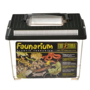 exo terra faunarium, plastic reptile terrarium, small, pt2255