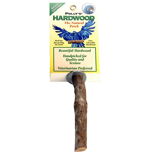 Polly's Hardwood Bird Perch, X-Small