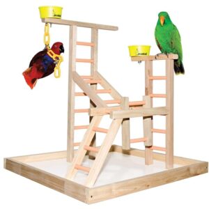 acrobird pl 20 2-cup and chains pet toy, 20-inch