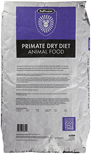 ZuPreem Primate Diet Dry - 20 lb