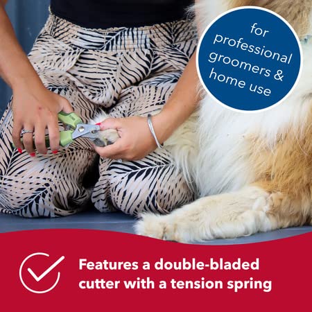 Coastal Pet Safari Professional Dog Nail Trimmer - Pet Nail Clippers for Large Dogs - Safety Stop & Non-Slip Grip - Large - 6.6" x 2"