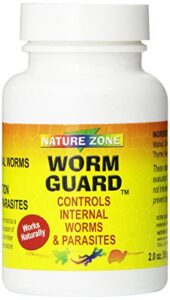 nature zone snz59321 reptile worm guard powder, 2-ounce