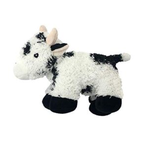 multipet look who's talking cow dog toy, 7'' x 4'' dog toy (27006)