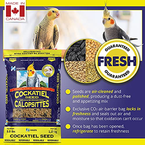 Hagen Cockatiel Staple Vme Seed, 5-Pound