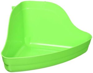 kaytee hi-corner litter pan (assorted colors)