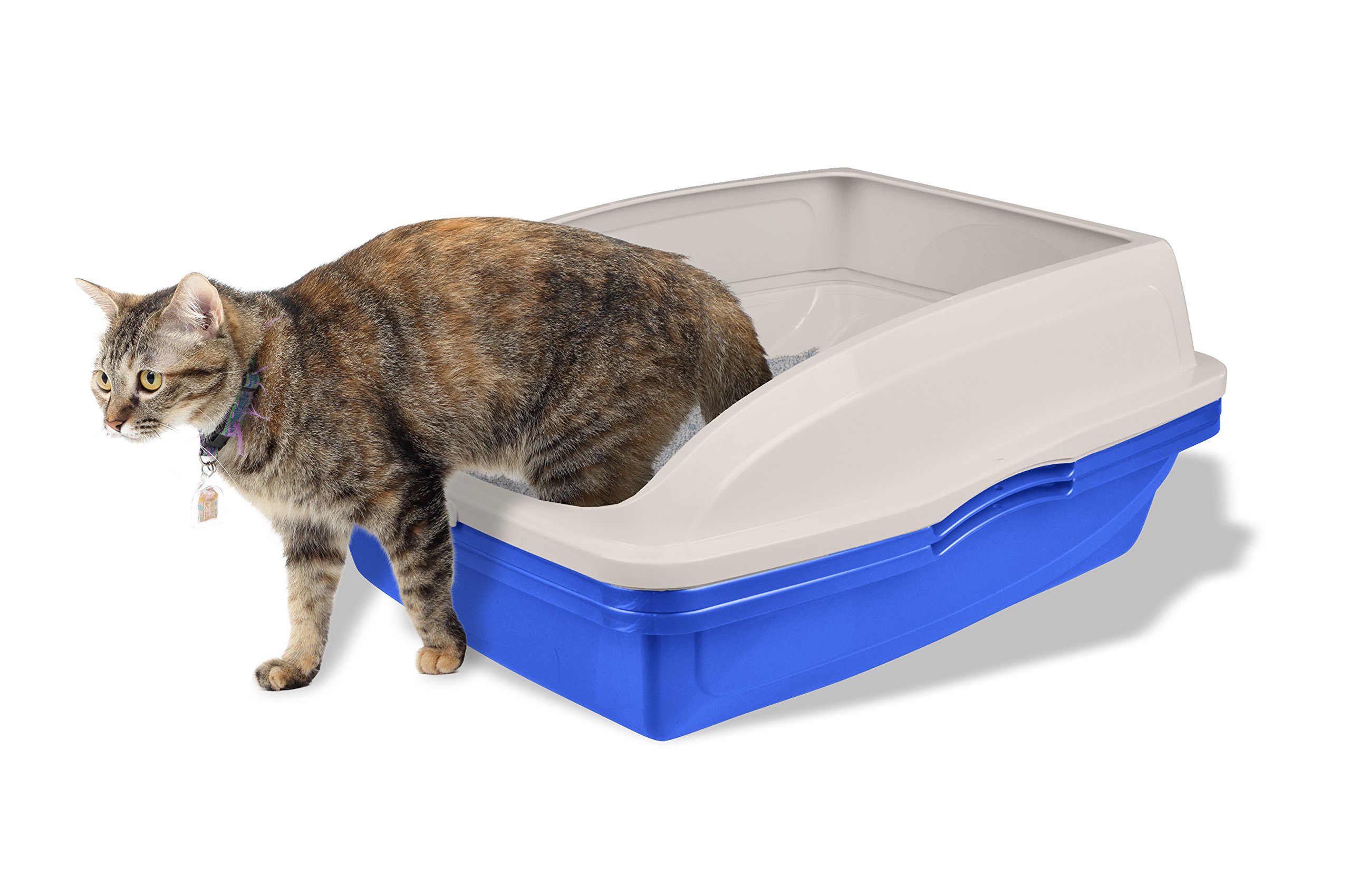 Van Ness Pets Large Sifting Cat Litter Box with Frame, High Sided, CP5