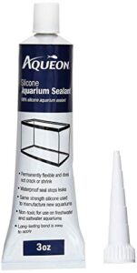 aqueon silicone sealant clear 3 ounces