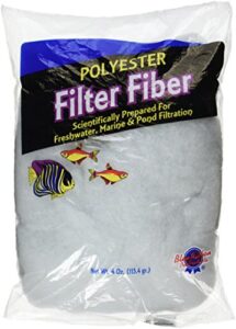 blue ribbon pet products ablply4 polyester floss bag filter media, 4-ounce