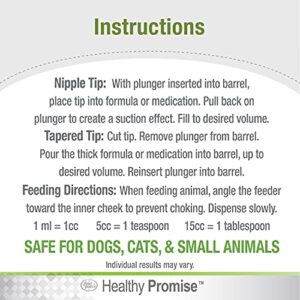 Four Paws Healthy Promise Easy Feeder Pet Feeding Syringe