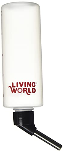 Living World Hamster Bottle, 8-Ounce, with hanger