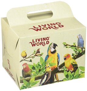 living world bird carrier cardboard box