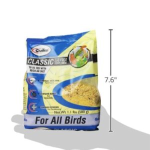 Quiko Classic Egg Food Supplement For All Birds, 1.1 Lb. Pouch