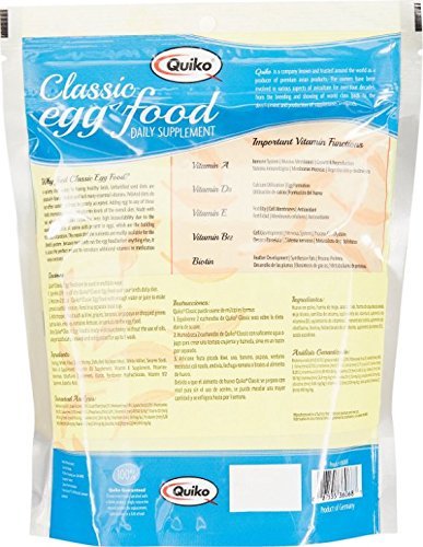 Quiko Classic Egg Food Supplement For All Birds, 1.1 Lb. Pouch