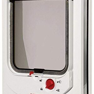 Cat Mate Electromagnetic Cat Flap, White