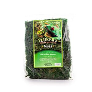 fluker's green reptile terrarium moss, 8-quart