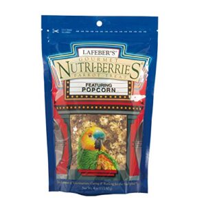 lafeber's popcorn nutri-berries for parrots 4 oz bag