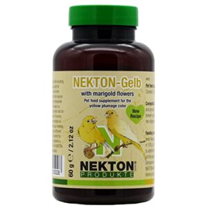 nekton gelb to enhance yellow color in birds, 60gm