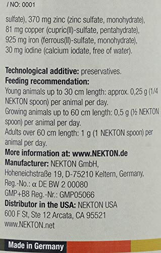 Nekton Iguana Vitamins and Amino Acids 40gm