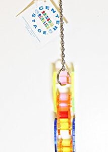 Prevue Pet Products Rainbow Acrylic Links Bird Toy