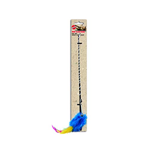 Ethical Mini Teaser Cat Toy Wands, Assorted