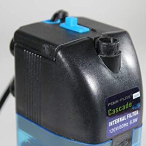 Penn-Plax Cascade 400 Fully Submersible Internal Filter – Provides Physical, Biological, and Chemical Filtration for Aquariums and Turtle Tanks