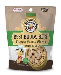 exclusively pet best buddy bits-peanut butter flavor, 5-1/2 oz package