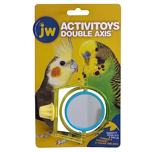 JW Pet Company Activitoy Double Axis Small Bird Toy, Colors Vary