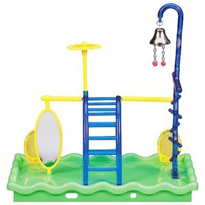 JW Pet Company Activitoys Play Gym Bird Toy, 12'' length x 8'' width x 11.5'' height (31040)