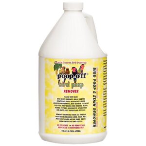 poop-off bird poop remover refill, 128-ounce