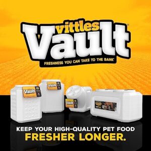 Gamma2 Vittles Vault Stackable Dog Food Storage Container, Up to 40 Pounds Dry Pet Food Storage