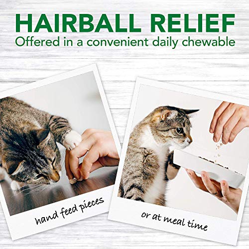 Vet’S Best Cat Hairball Relief Digestive Aid | Vet Formulated Hairball Support Remedy | Classic Chicken Flavor | 60 Chewable Tablets