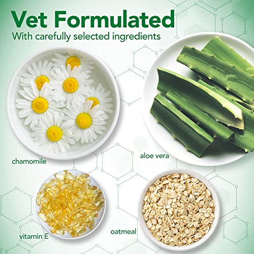 Vet's Best Waterless Dog Bath | No Rinse Dry Shampoo for Dogs | Natural Formula Refreshes Coat and Controls Odor Between Baths | 5 Ounces