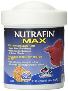 nutrafin max betta color flakes, 0.85-ounce