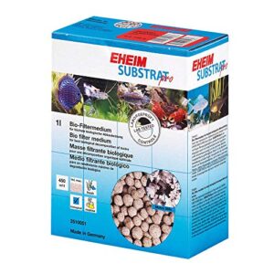 eheim substrat pro biological filter media (sintered pearl-shaped glass) 1l