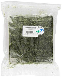 two little fishies atlsvgsb sea veg-green seaweed bulk 100 sheets