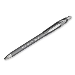 Paper Mate 85580 Flexgrip Elite Retractable Ballpoint Pens, Medium Point, Black, 12-Count