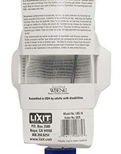 LIXIT Chew Proof Glass Water Bottle 16oz