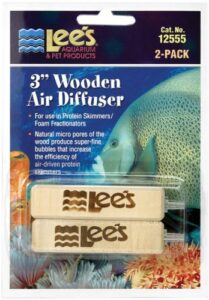 lee's wooden air diffuser,white,3-inch, 2-pack