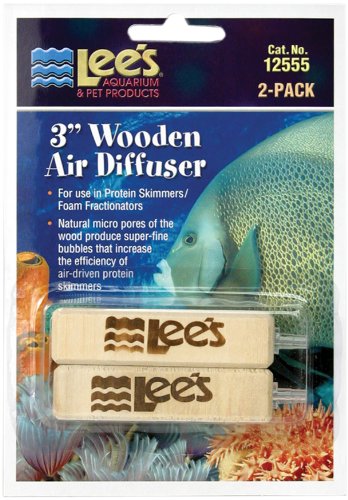 Lee's Wooden Air Diffuser,White,3-Inch, 2-Pack