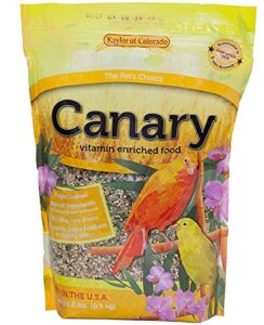 kaylor-made sweet harvest vitamin enriched canary bird food 4 lb