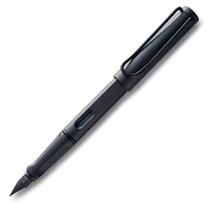 lamy safari fountain pen charcoal broad